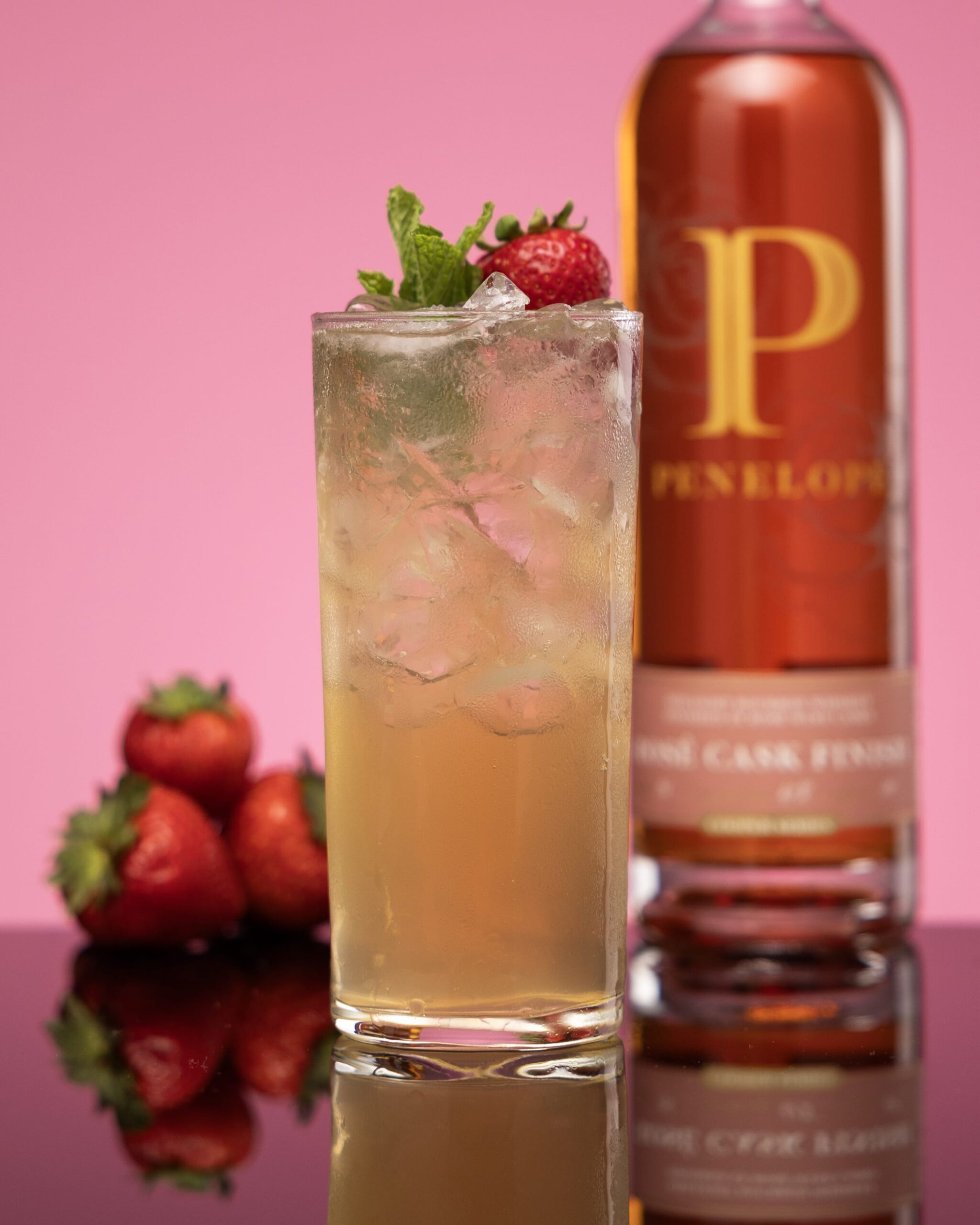 Rosé Highball Cocktail - Penelope Bourbon
